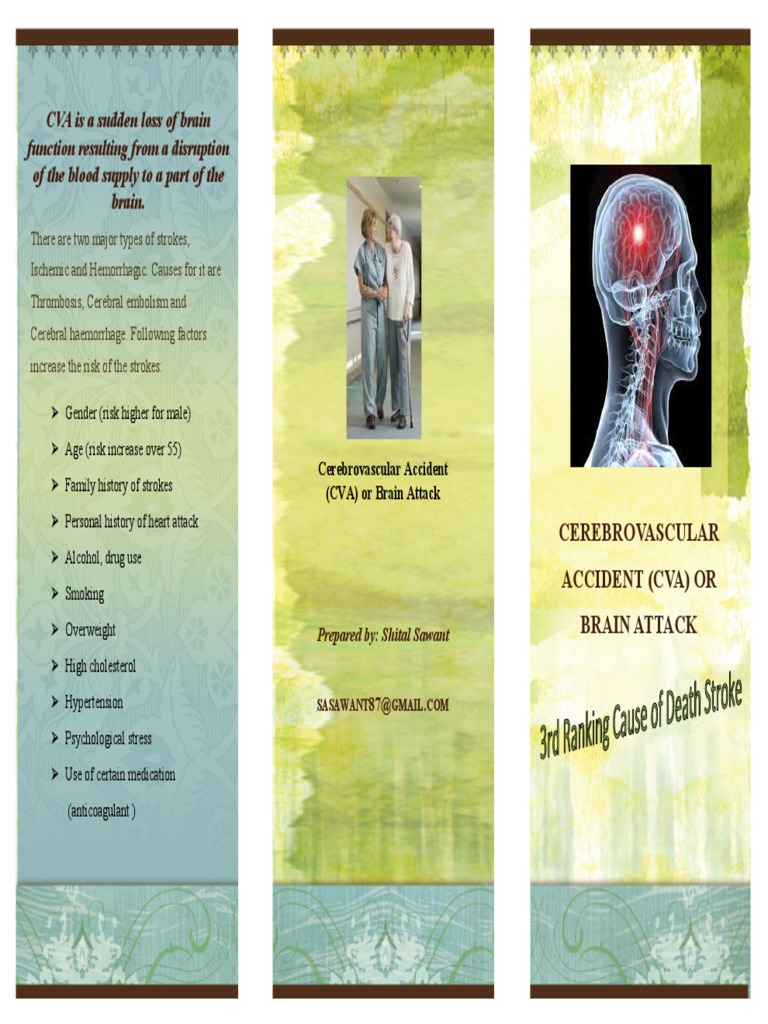 CVA Template | PDF | Stroke | Medicine