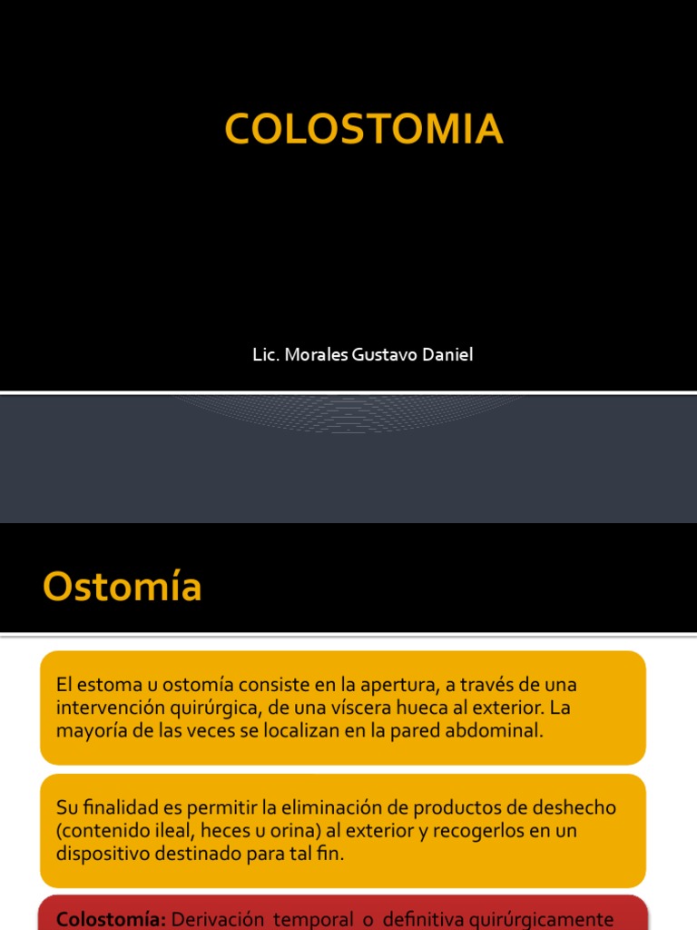 COLOSTOMIA | PDF