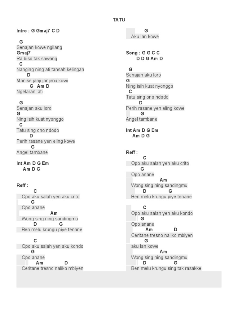 Lirik Lagu 2020 | PDF Lirik Lagu 2020 | PDF