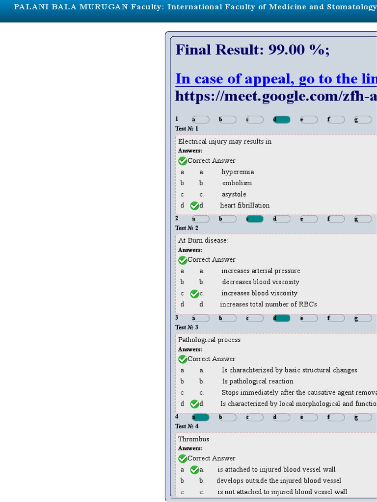 Path o Physio | PDF | Thrombus | Vasodilation