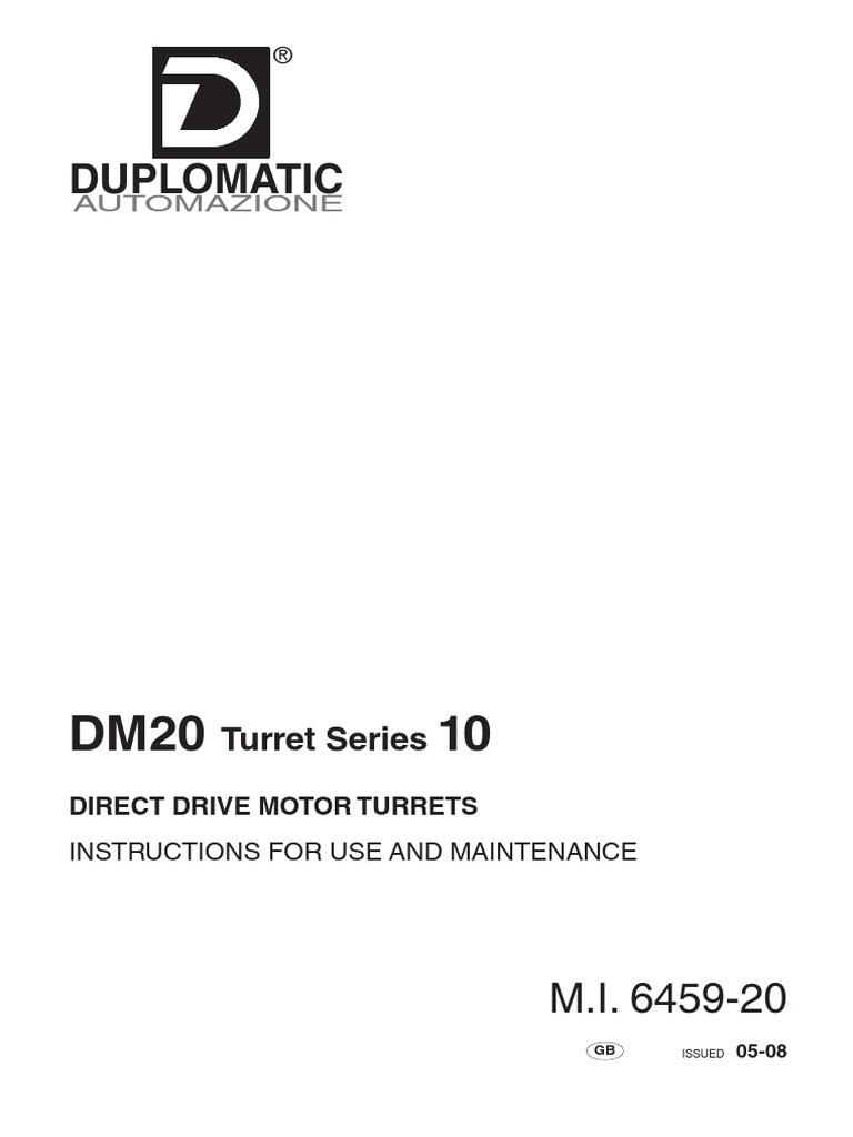 T35776 - DM20 GL280M | PDF