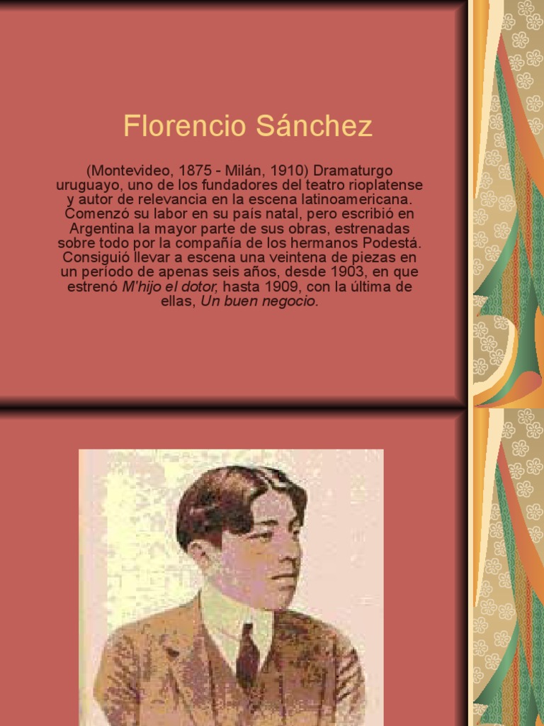 Florencio Sánchez | PDF