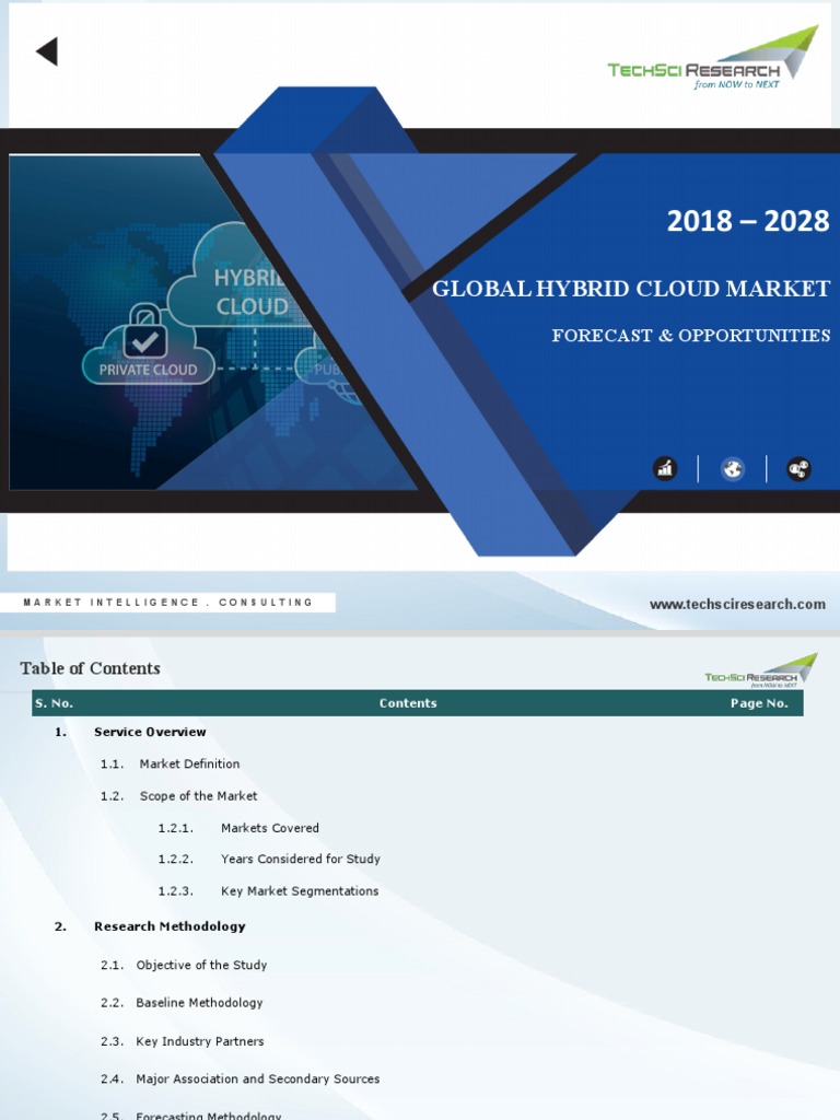 Global Hybrid Cloud Market Insights | PDF | Finance & Money Management