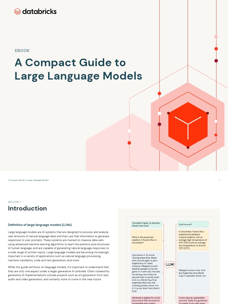 Compact Guide To Large Language Models | PDF | Artificial Intelligence ...