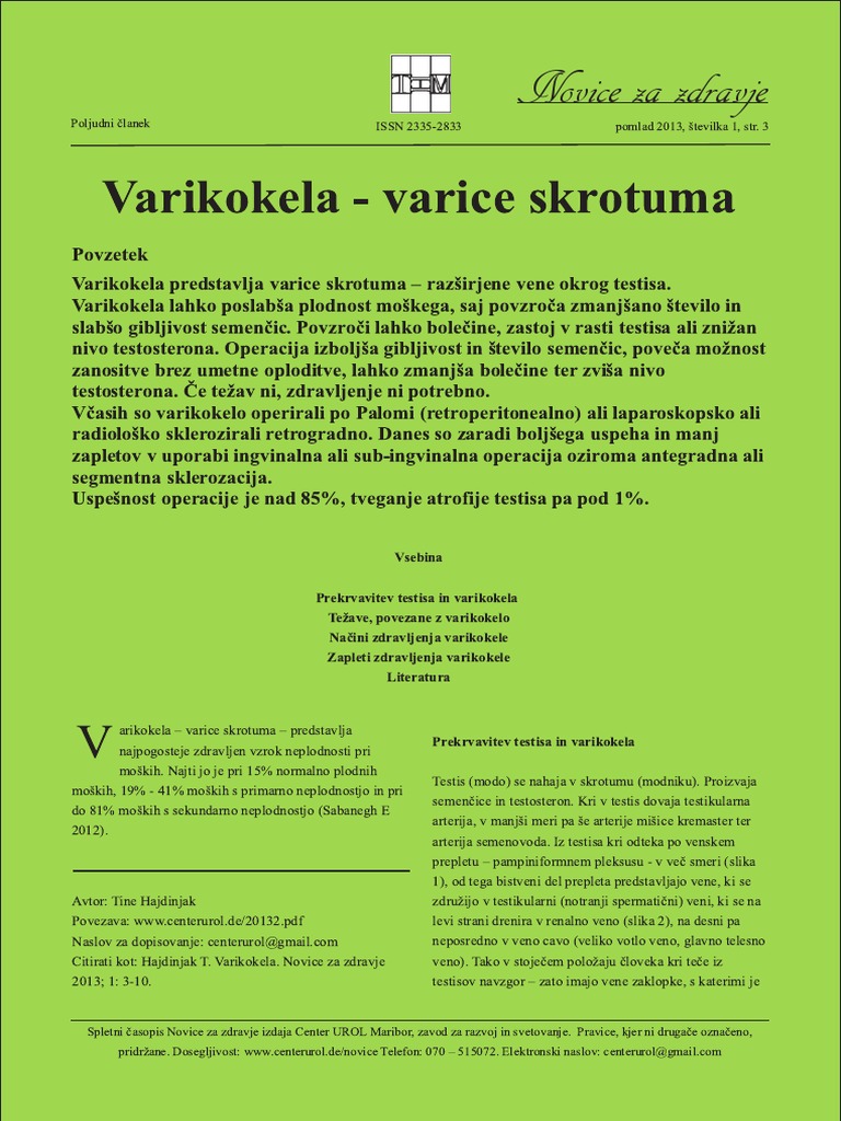 Varikokela | PDF