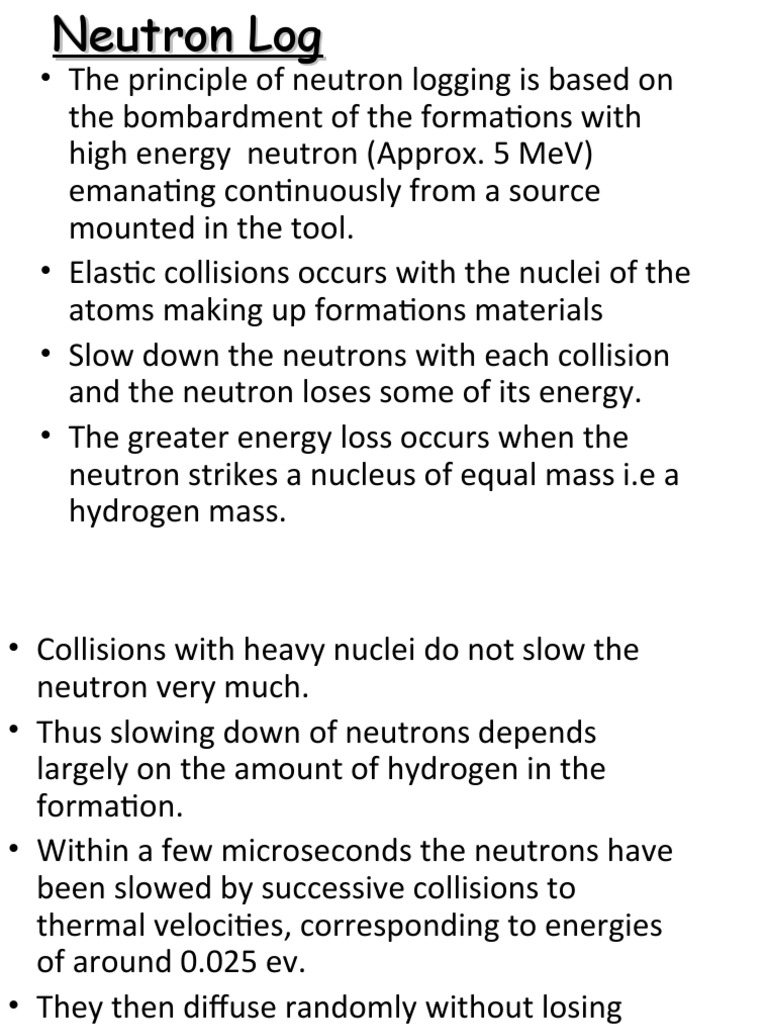 0neutron Log | PDF