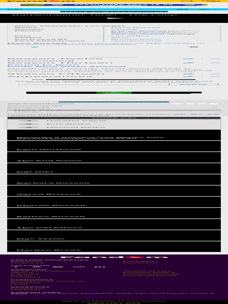 Maya Russell CSI Fandom | PDF | Csi: Crime Scene Investigation | Csi ...