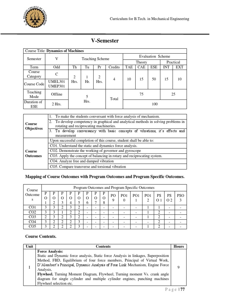 5th Sem Scheme Mechanical Engineering | PDF | Heat Transfer | Boiler
