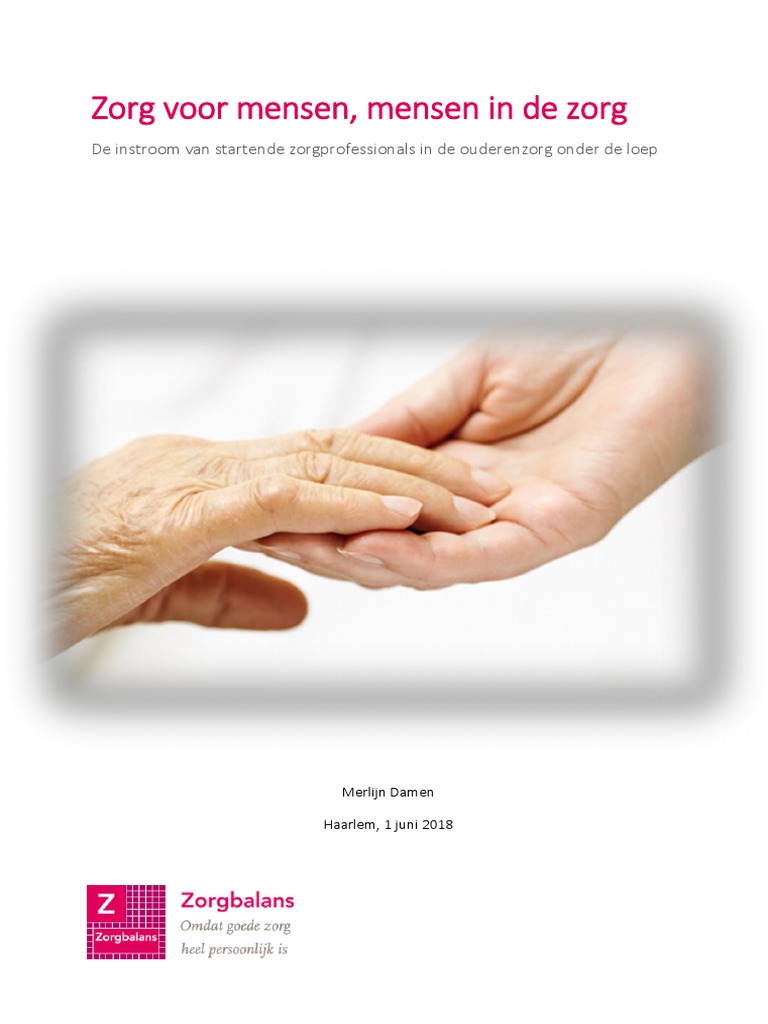 Voorbeeldonderzoek W&S Binnen de Zorg | PDF