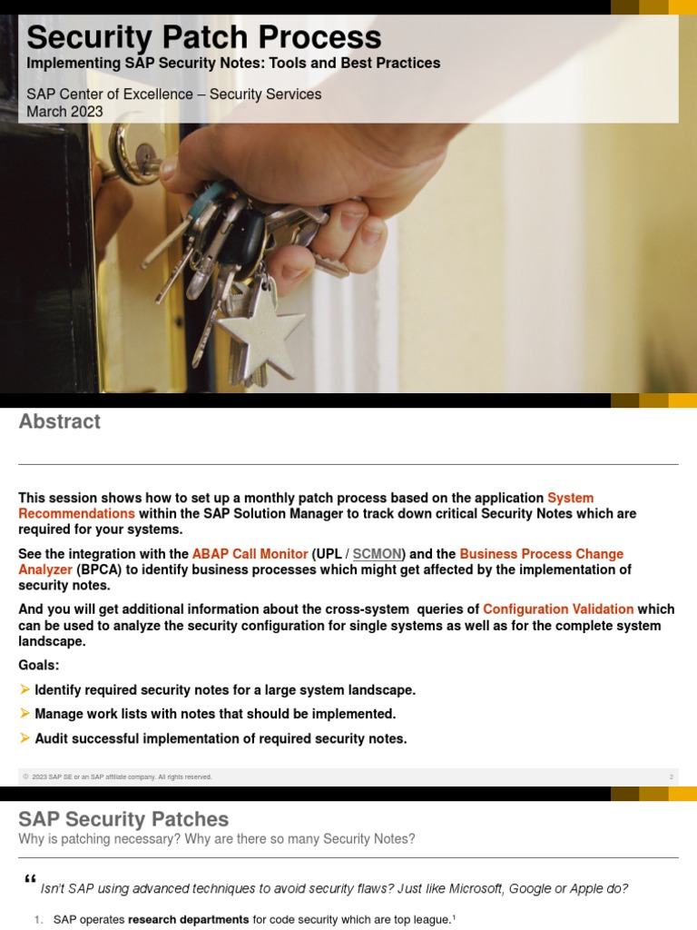 AGS Security Patch Process | PDF | Vulnerability (Computing) | Computer ...
