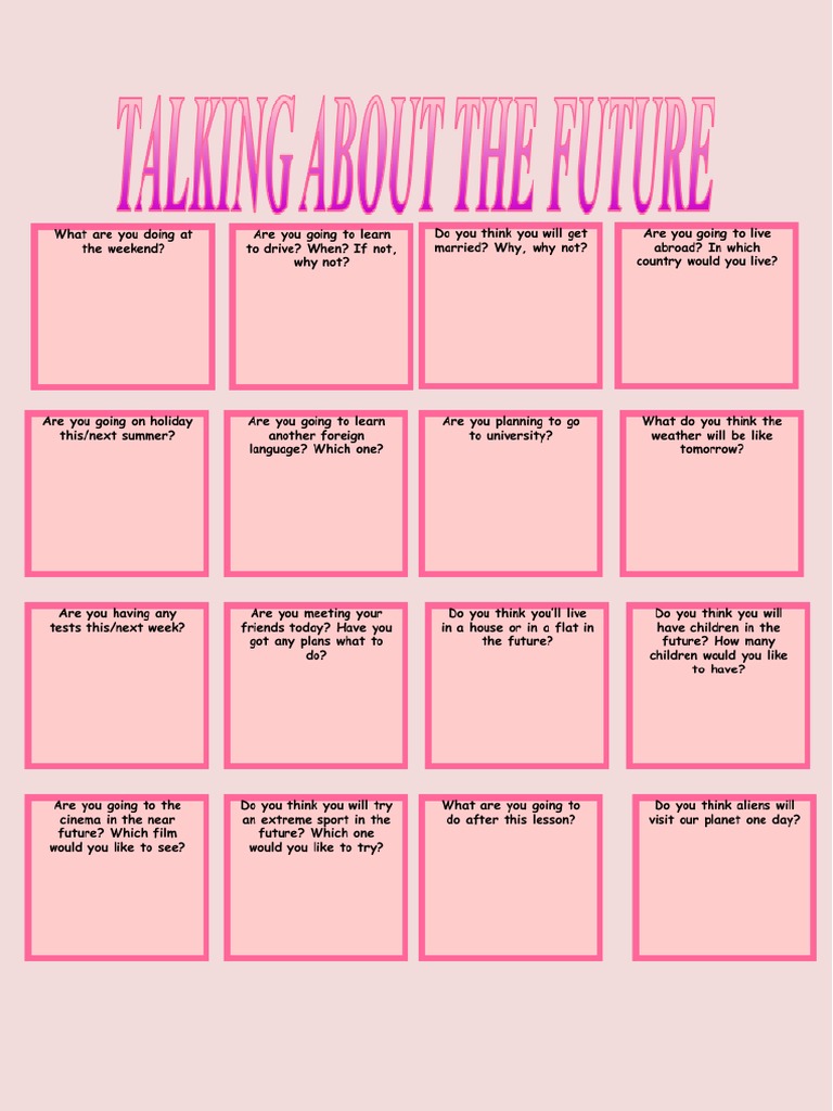 talking-about-the-future-speaking-cards-conversation-topics-dialogs ...