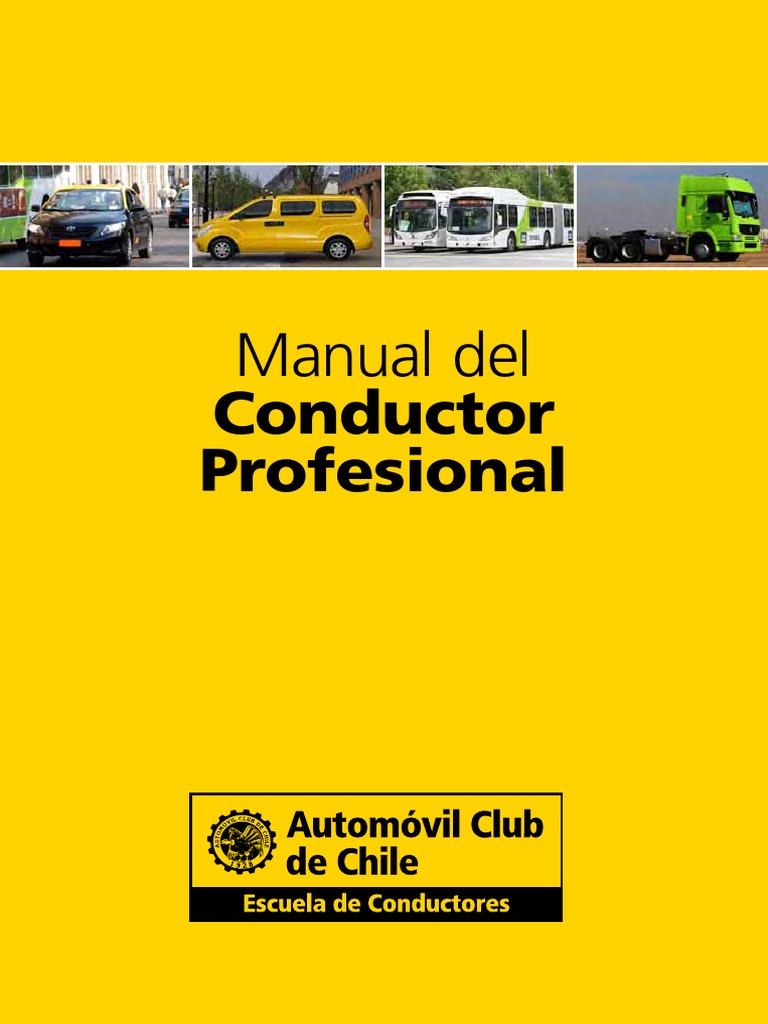 Manual Nuevo Conductor Profesional | PDF | Autobús | Peatonal