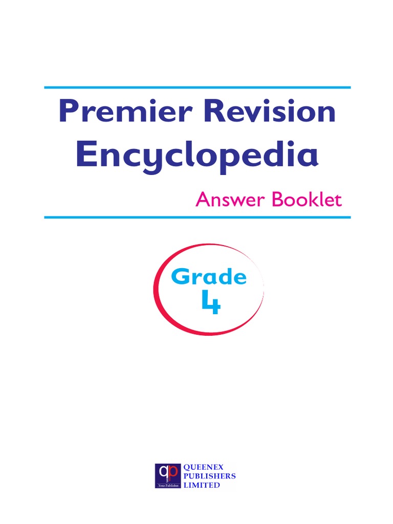 Encyclopedia Grade 4 Answers | PDF