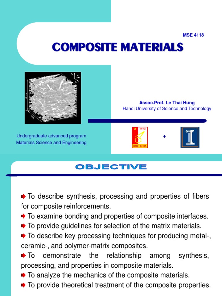 Composite Materials Course Overview | PDF | Composite Material | Fiberglass