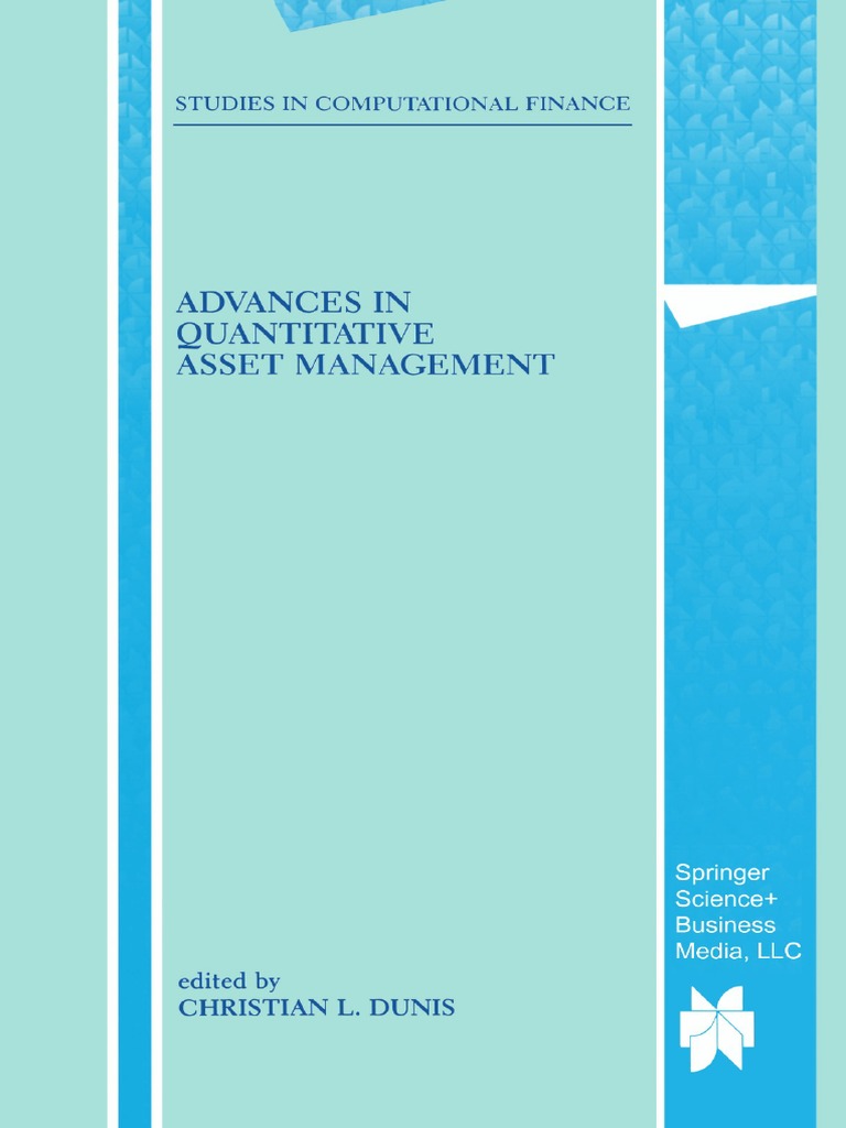 Advances in Quantitative Asset Management | PDF | Capital Asset Pricing ...