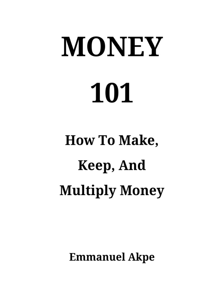 Money 101 | PDF