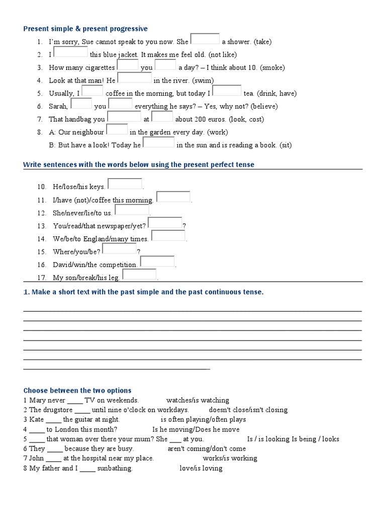Present Simple Pdf