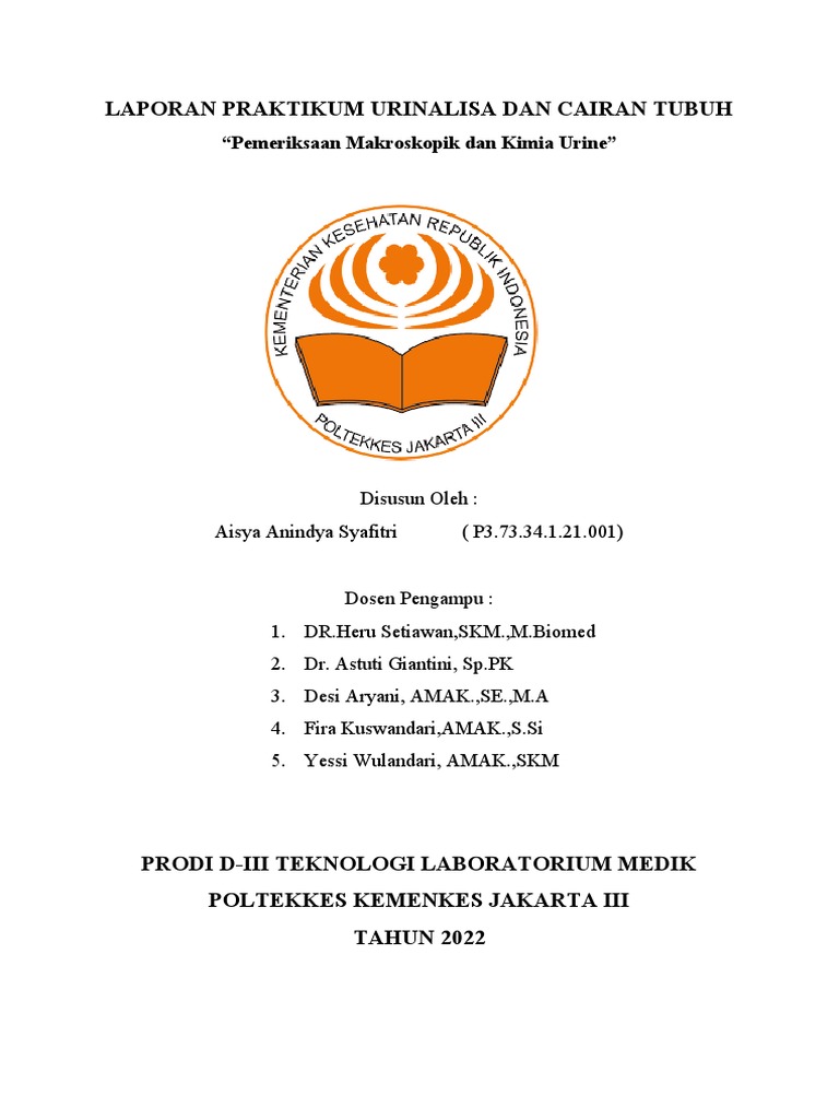 Urinalisa Dan Cairan Tubuh | PDF