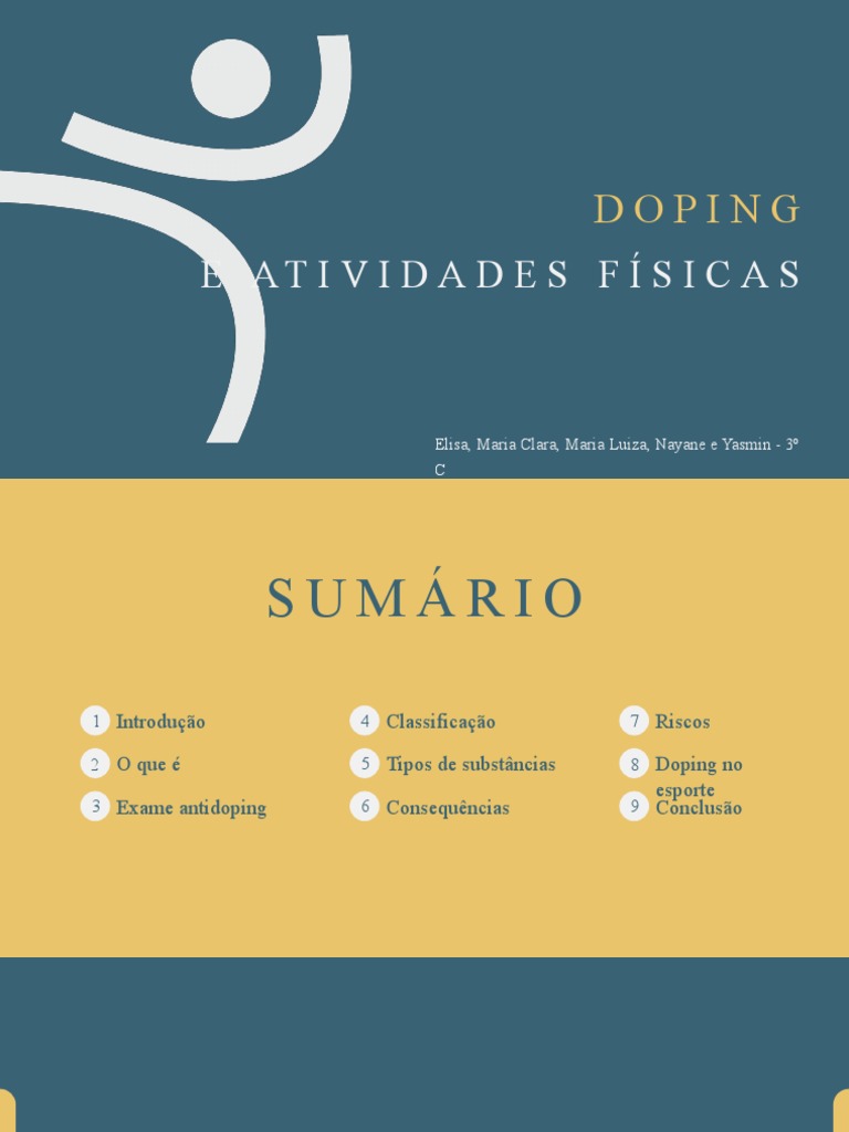 Doping e Atividades Físicas | PDF