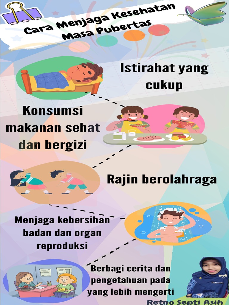 CARA MENJAGA KESEHATAN MASA PUBERTAS | PDF