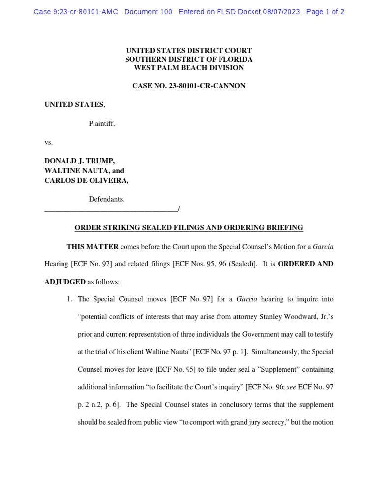 Cannon Order | PDF | Common Law | Separation Of Powers