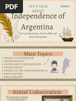 Argentine Independence Day Activities | PDF | South America | 2nd ...