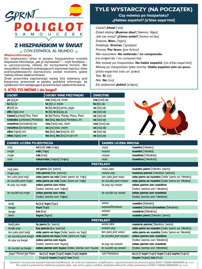 Hiszpanski Sprint Poliglot | PDF