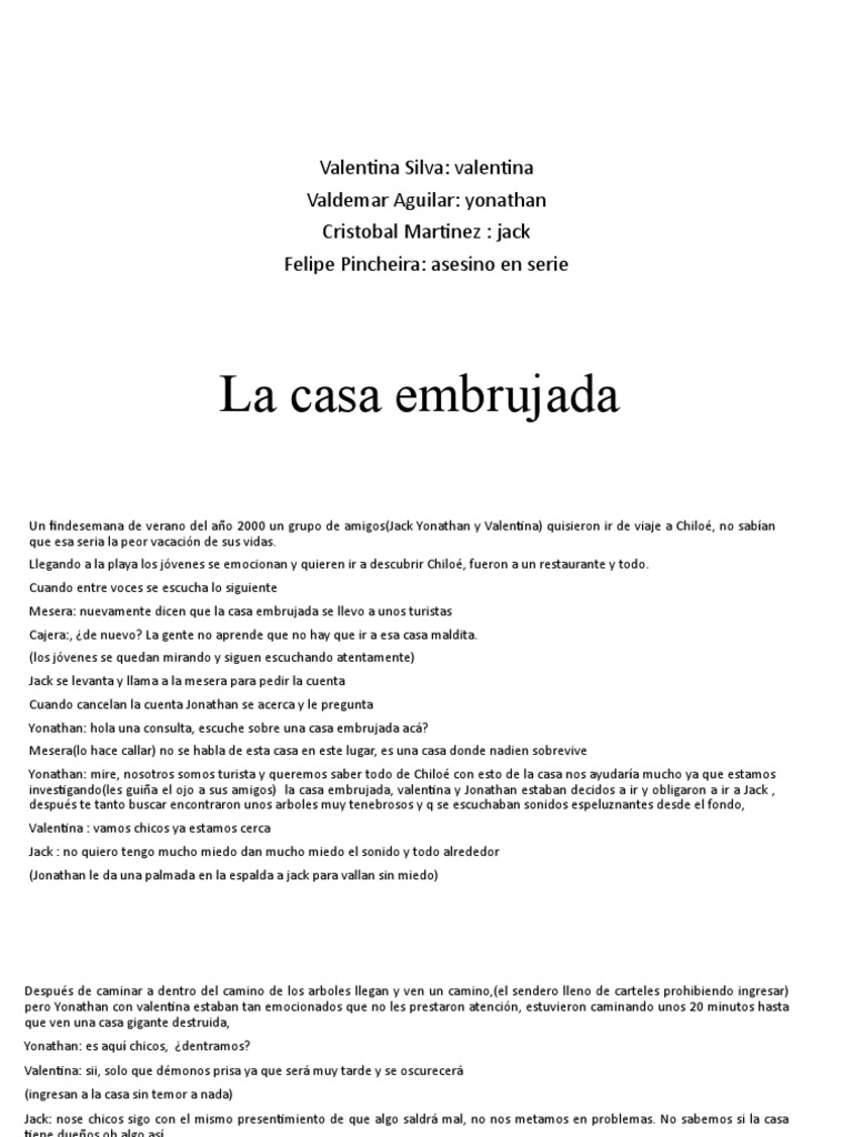 La Casa Embrujada (4) | PDF