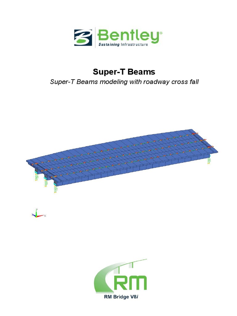 Super T Modeling | PDF | Strength Of Materials | Concrete