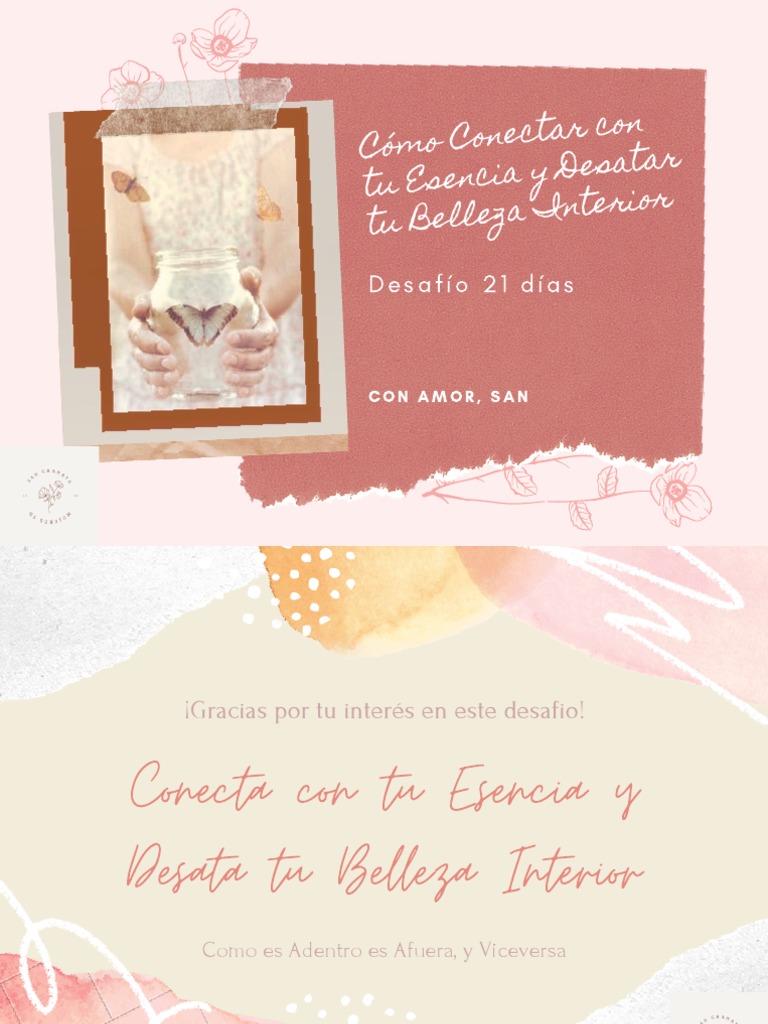 Cómo Conectar Con Tu Esencia y Desatar Tu Belleza Interior | PDF