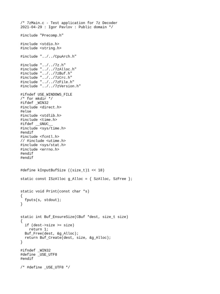 7 Z Main | PDF | Computer Science | Computer Data