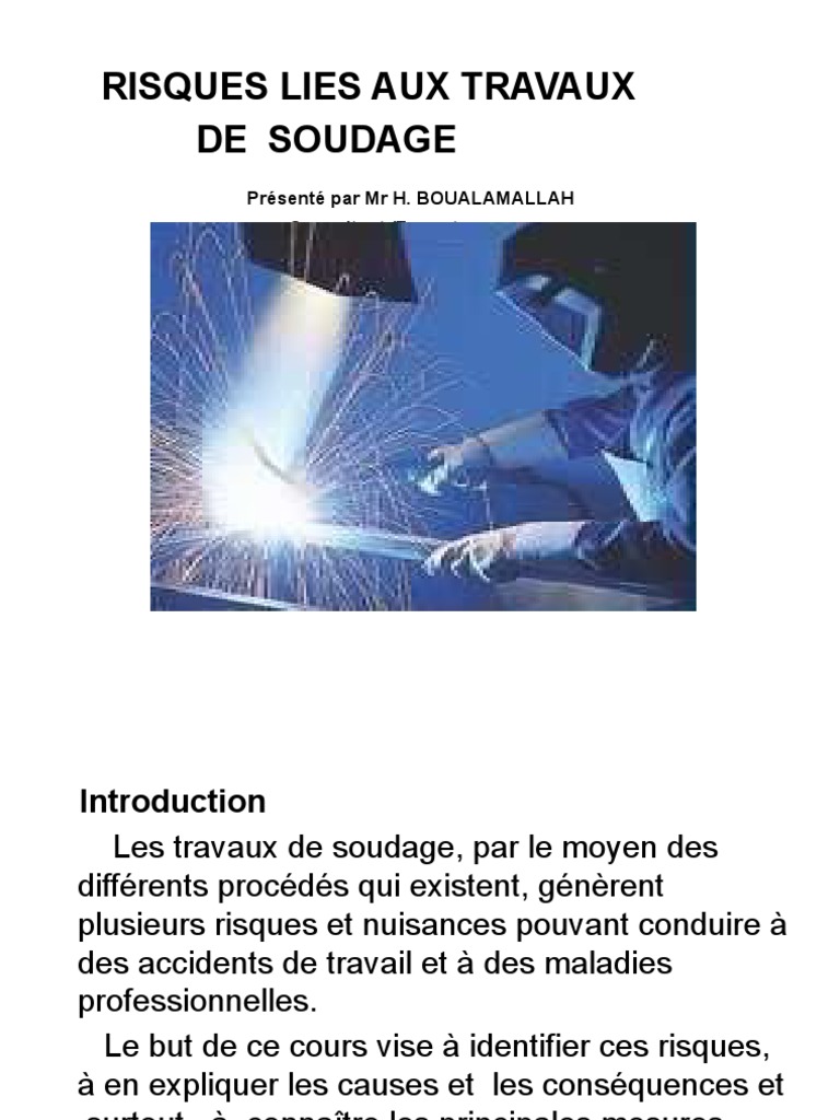 Risques Soudage Chalumeau | PDF