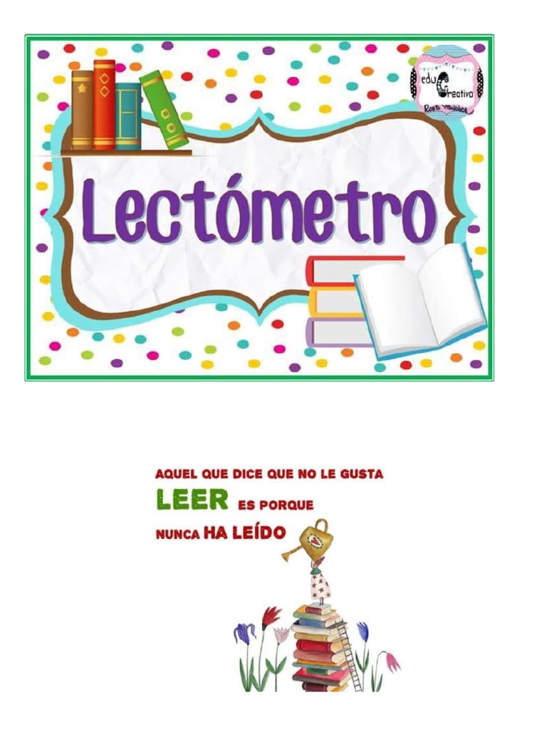 LECTÓMETRO LETRERO | PDF
