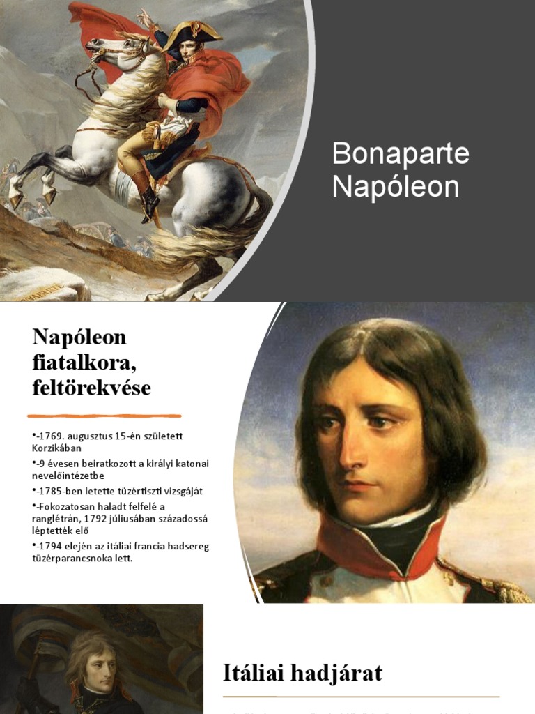 Bonaparte Napóleon | PDF