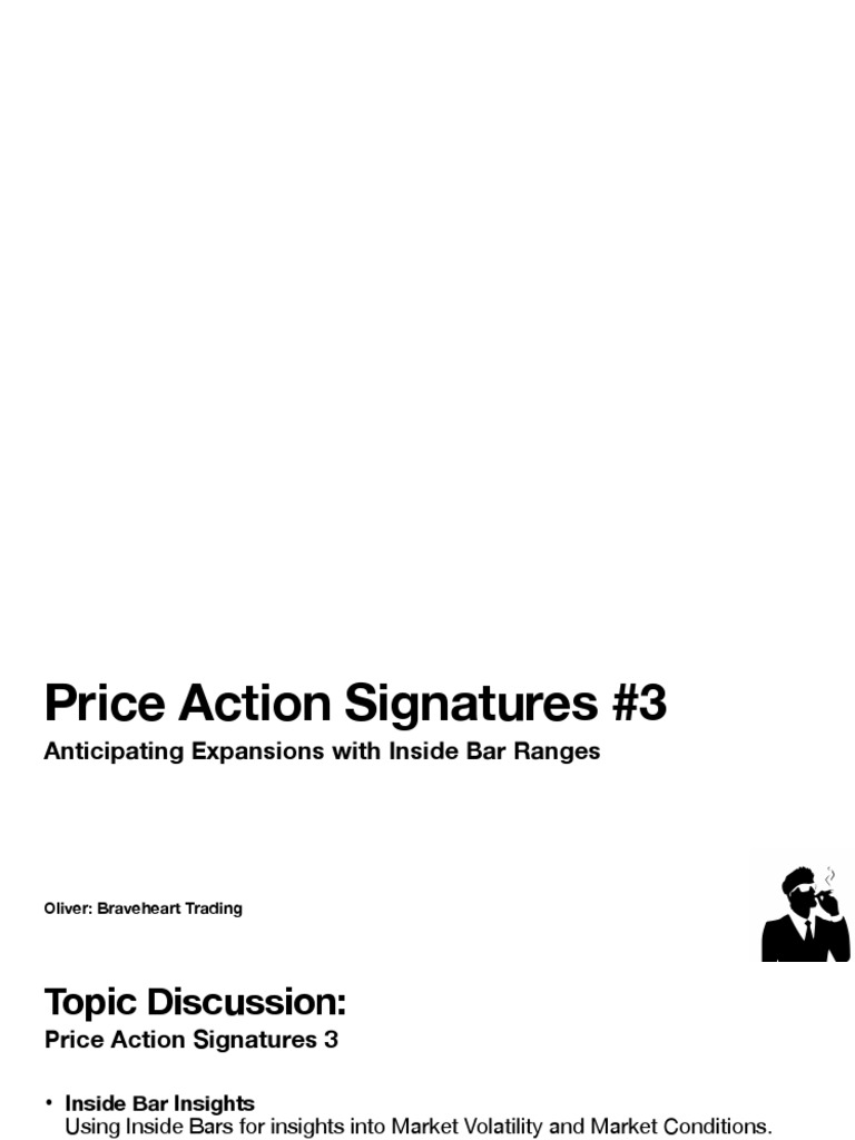 Price Action Signatures 3 - Inside Bar Ranges | PDF | Economics ...