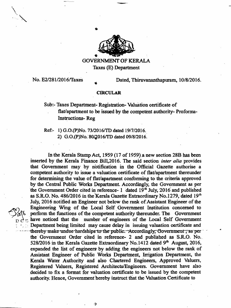 Valuation Certificate - 4348 | PDF | Real Estate Appraisal | Government