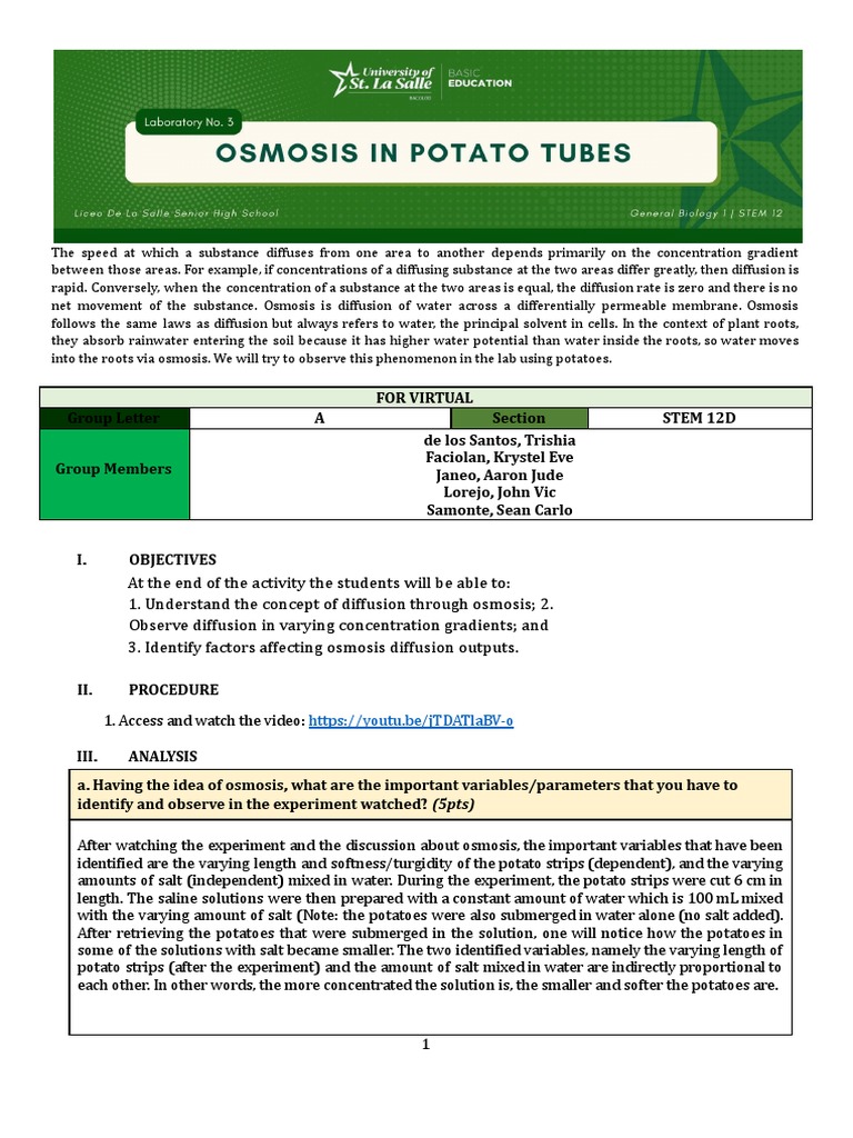 Online Laboratory Activity 3_Osmosis in Potato Tubes.docx | PDF ...