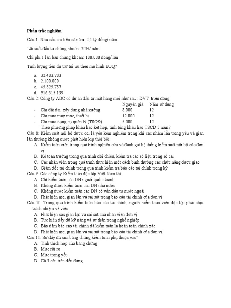 Đề tham khảo TCDN1 | PDF