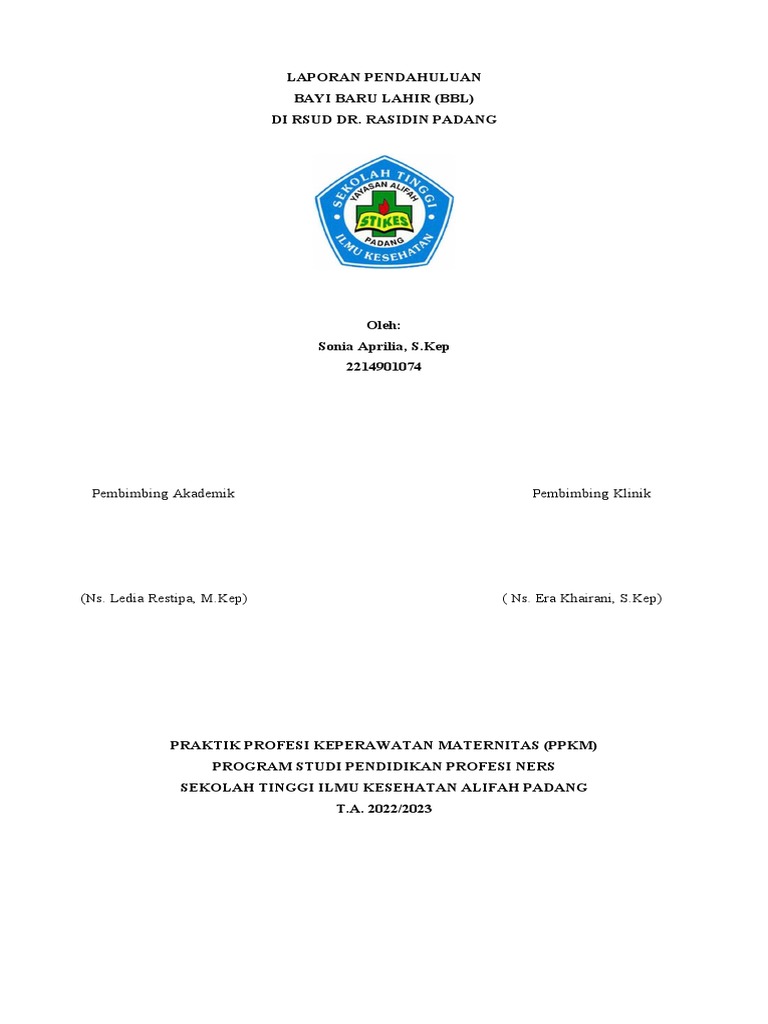 LP BBL | PDF | Kesehatan Holistik | Sains & Matematika