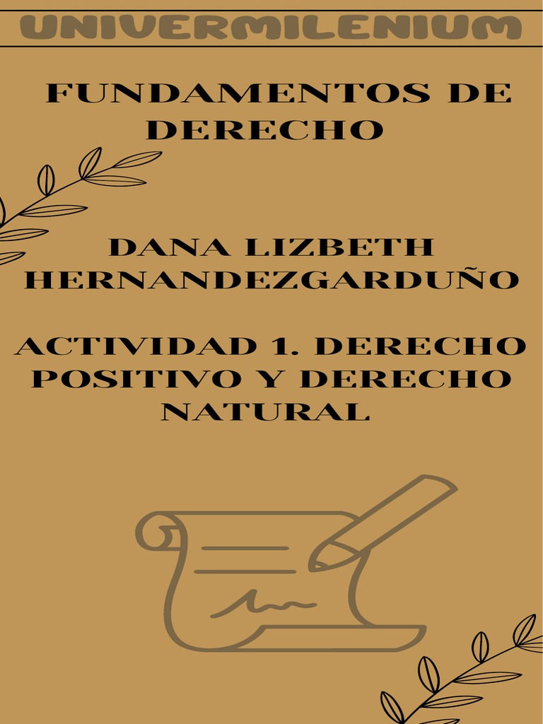 Infografía | PDF | La Ley natural | Gobierno