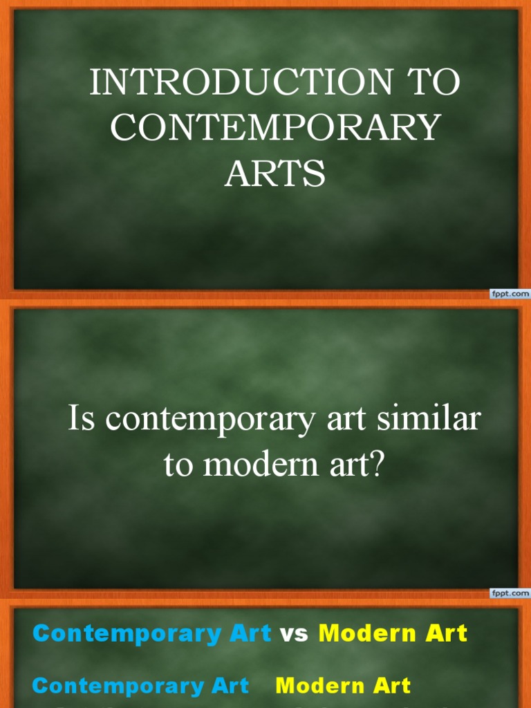 Understanding Contemporary Arts Elements | PDF | Language Arts & Discipline