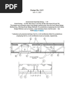 Design No. L524: BXUV.L524 Fire Resistance Ratings - ANSI/UL 263 | PDF | Wood | Building Technology