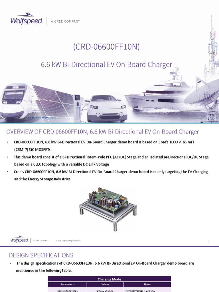 CRD 06600FF10N | PDF | Field Effect Transistor | Direct Current