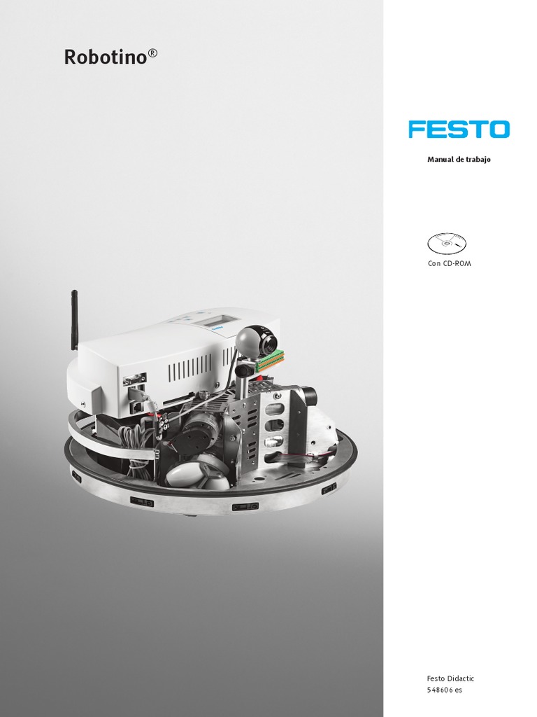 Robotino. Manual de Trabajo. Con CD-ROM. Festo Didactic Es | PDF