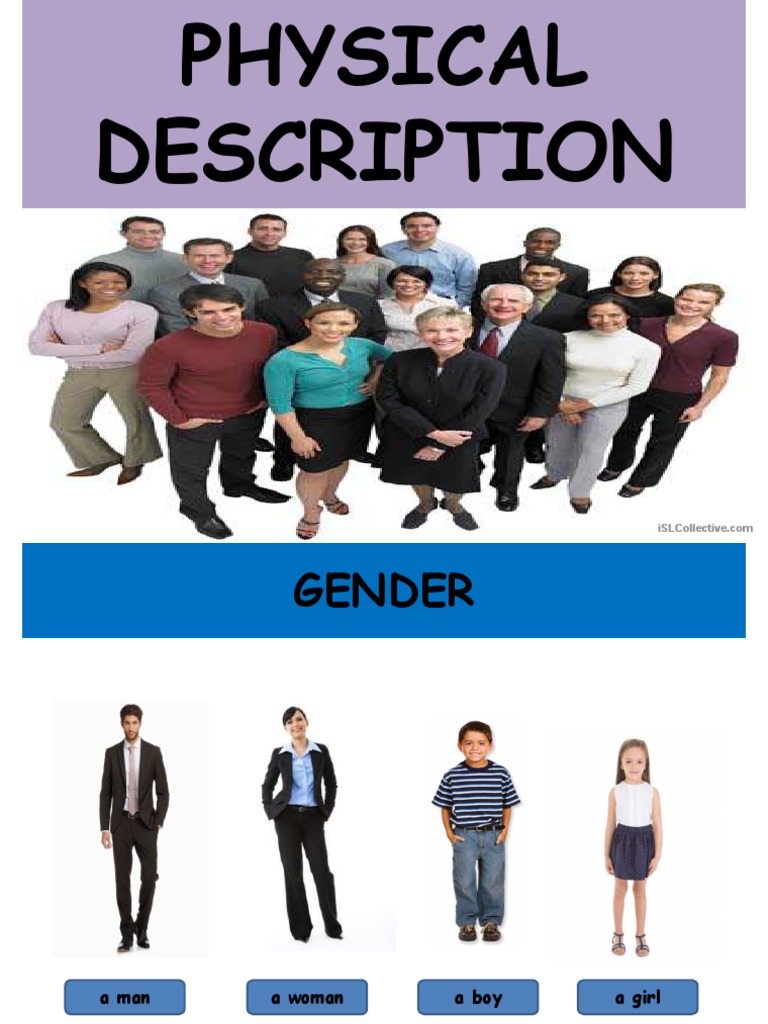 Physical Appearance Descriptions Guide | PDF