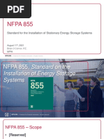 Ess Nfpa 855 | PDF | Hybrid Vehicle | Risk