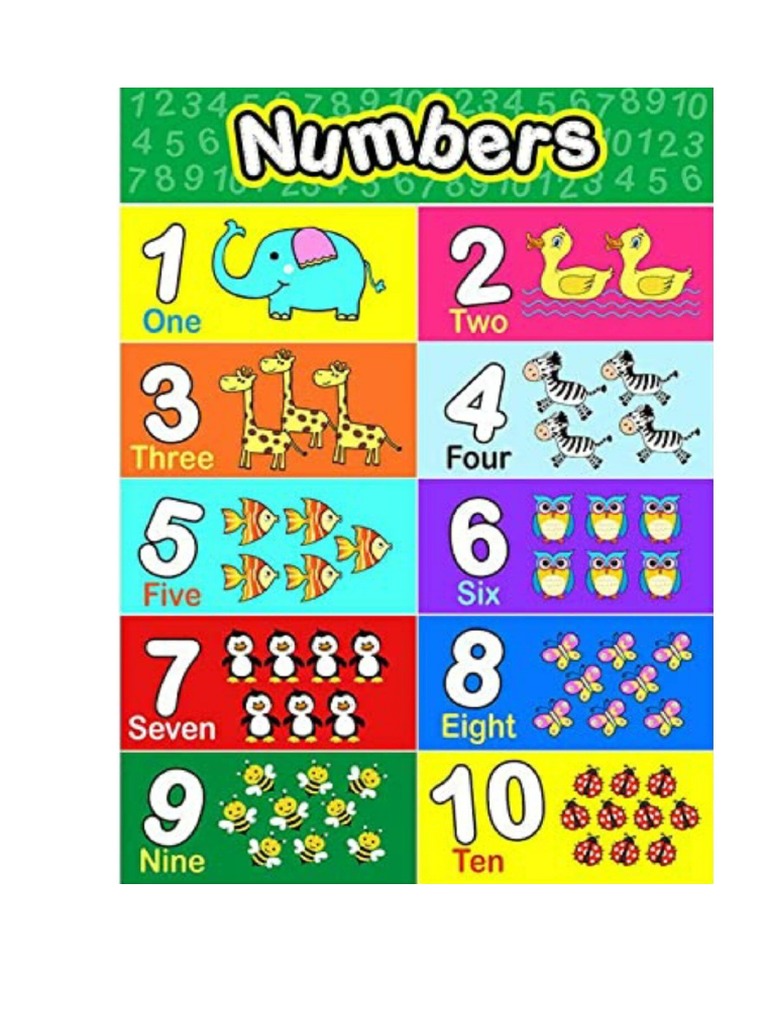 Colourful Number | PDF