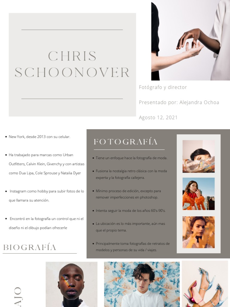 Chris Schoonover | PDF