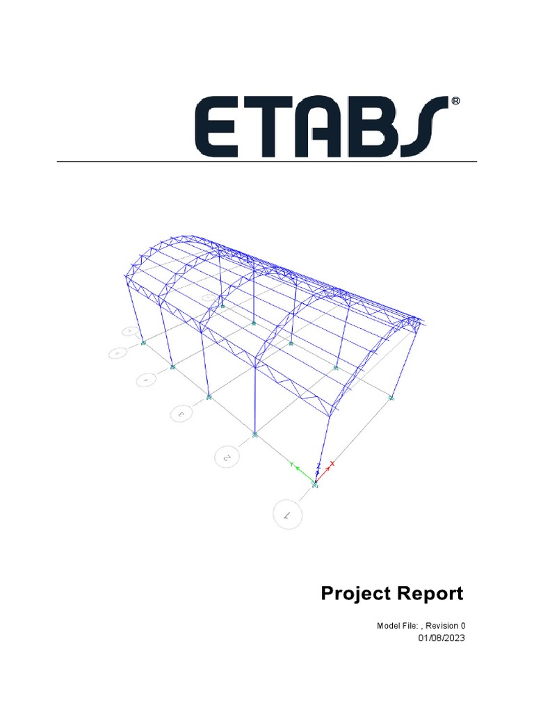 Etabs 20.0 | PDF | Beam (Structure)