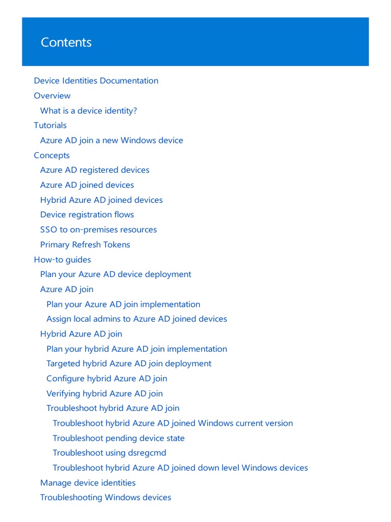 What Is A Device Identity | PDF